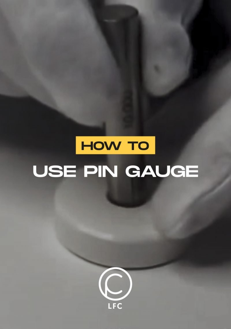 Penggunaan Pin Gauge, selain untuk mengukur lubang kecil - Metrology